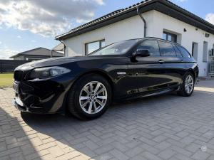 Black BMW 520 2011 in Kaunas, with an engine capacity of 2.00 L and mileage of 326 thousand km for 10000 €, photo 3 on AUTOMOTO.COM.LV