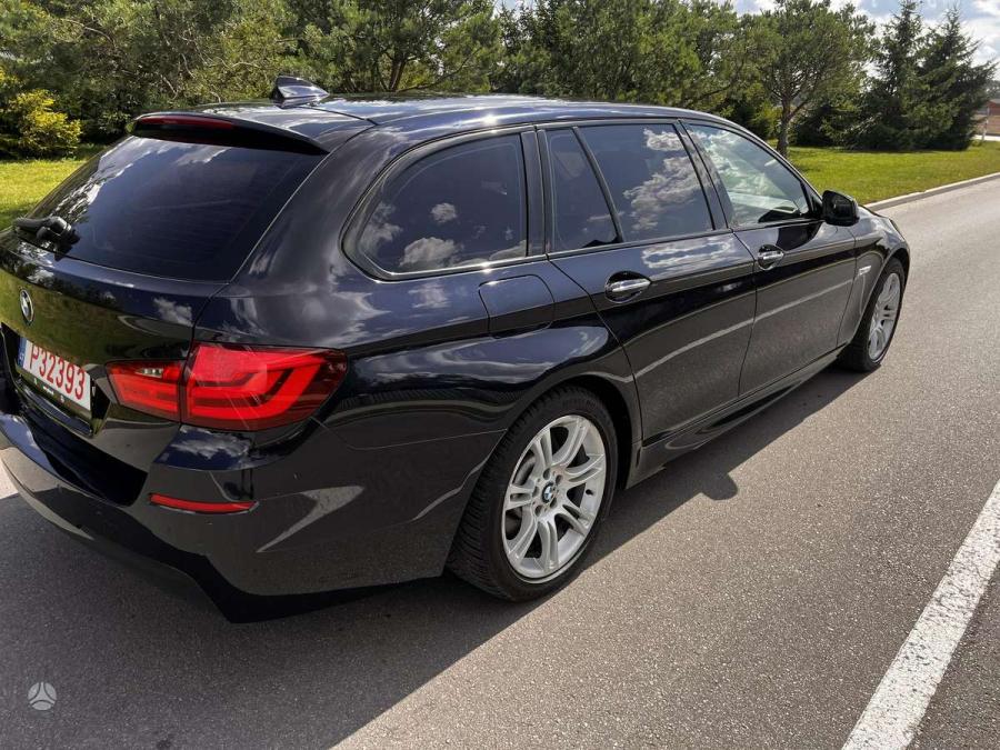 Black BMW 520 2011 in Vilkaviskis, with an engine capacity of 2.00 L and mileage of 300 thousand km for 8200 €, photo 5 on AUTOMOTO.COM.LV