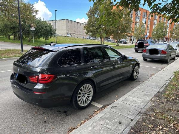 Melns BMW 520 2011 Viļņa, ar dzinēja tilpumu 2.00 L un nobraukumu 340 tūkst. km par 4100 €, foto 3 vietnē AUTOMOTO.COM.LV