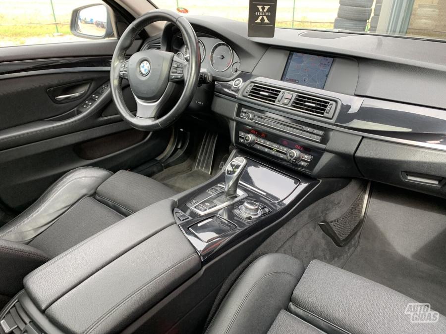Melns BMW 520 2011 Kauņa, ar dzinēja tilpumu 2.00 L un nobraukumu 313 tūkst. km par 6999 €, foto 12 vietnē AUTOMOTO.COM.LV