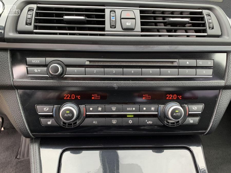 Melns BMW 520 2011 Kauņa, ar dzinēja tilpumu 2.00 L un nobraukumu 313 tūkst. km par 6999 €, foto 22 vietnē AUTOMOTO.COM.LV