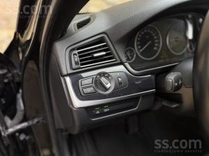 Black BMW 520 2011 in Cesis, with an engine capacity of 2.00 L and mileage of 280 thousand km for 8450 €, photo 15 on AUTOMOTO.COM.LV