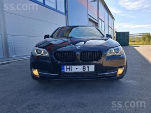 Melns BMW 520 2011 Rēzekne, ar dzinēja tilpumu 2.00 L un nobraukumu 346 tūkst. km par 5750 €, foto  vietnē AUTOMOTO.COM.LV