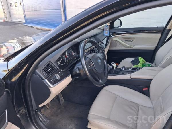 Melns BMW 520 2011 Rēzekne, ar dzinēja tilpumu 2.00 L un nobraukumu 346 tūkst. km par 5750 €, foto 8 vietnē AUTOMOTO.COM.LV