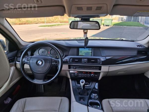 Melns BMW 520 2011 Rēzekne, ar dzinēja tilpumu 2.00 L un nobraukumu 346 tūkst. km par 5750 €, foto 9 vietnē AUTOMOTO.COM.LV