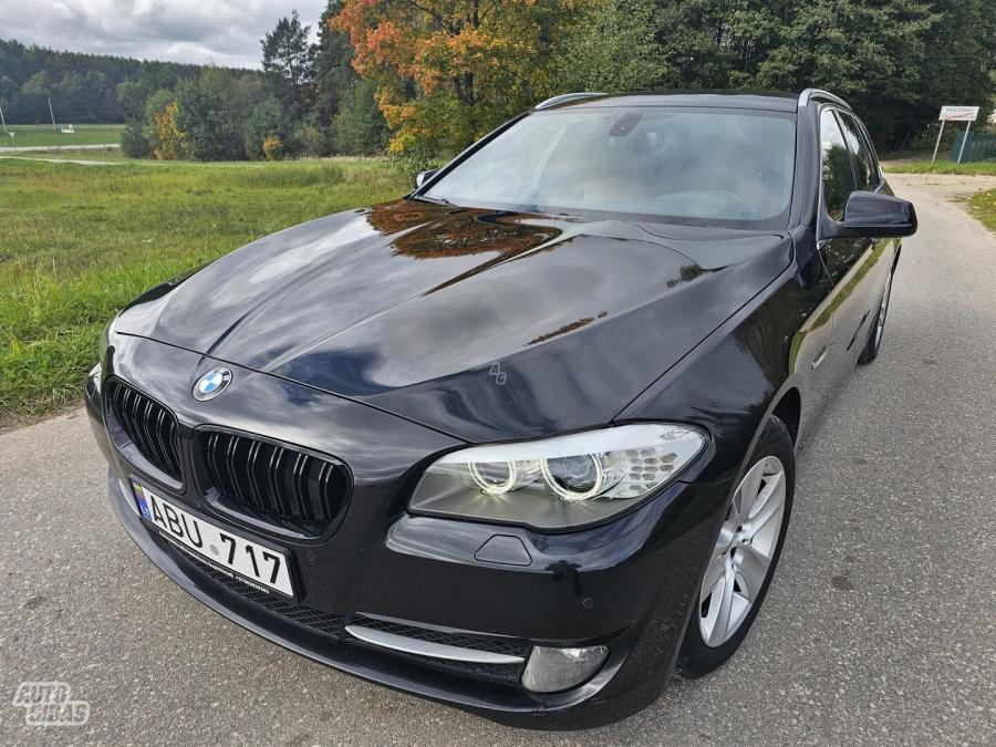 Melns BMW 520 2011 Viļņa, ar dzinēja tilpumu 2.00 L un nobraukumu 380 tūkst. km par 5700 €, foto 1 vietnē AUTOMOTO.COM.LV