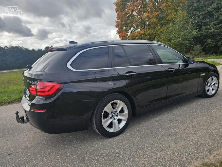 Melns BMW 520 2011 Viļņa, ar dzinēja tilpumu 2.00 L un nobraukumu 380 tūkst. km par 5700 €, foto 8 vietnē AUTOMOTO.COM.LV