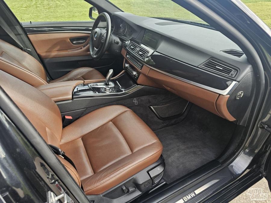 Melns BMW 520 2011 Viļņa, ar dzinēja tilpumu 2.00 L un nobraukumu 380 tūkst. km par 5700 €, foto 10 vietnē AUTOMOTO.COM.LV