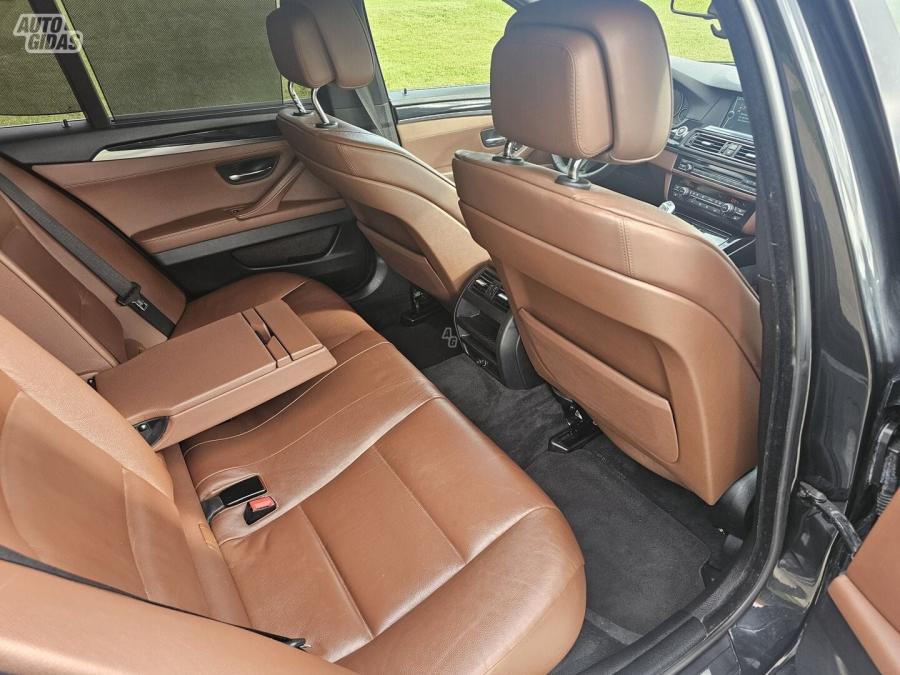 Melns BMW 520 2011 Viļņa, ar dzinēja tilpumu 2.00 L un nobraukumu 380 tūkst. km par 5700 €, foto 12 vietnē AUTOMOTO.COM.LV
