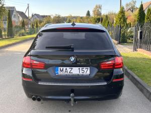 Melns BMW 520 2011 Viļņa, ar dzinēja tilpumu 2.00 L un nobraukumu 320 tūkst. km par 6999 €, foto 6 vietnē AUTOMOTO.COM.LV