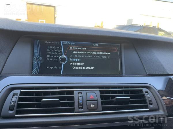 Melns BMW 520 2011 Rēzekne, ar dzinēja tilpumu 2.00 L un nobraukumu 277 tūkst. km par 8300 €, foto 7 vietnē AUTOMOTO.COM.LV