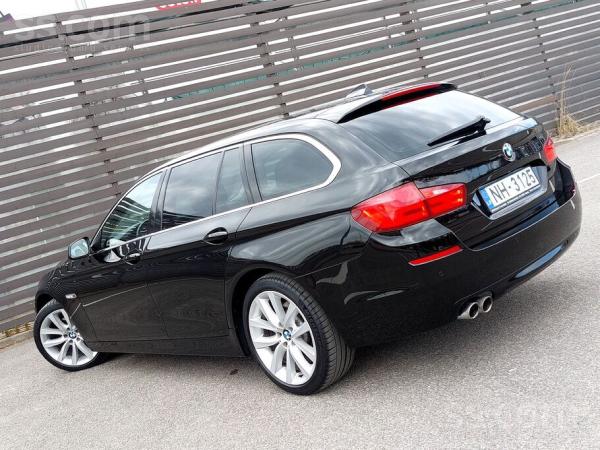 Black BMW 520 2012 in Riga, with an engine capacity of 2.00 L and mileage of 262 thousand km for 9900 €, photo 3 on AUTOMOTO.COM.LV