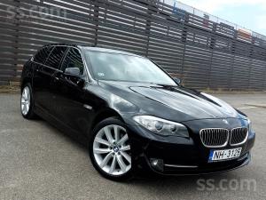 Black BMW 520 2012 in Riga, with an engine capacity of 2.00 L and mileage of 262 thousand km for 9900 €, photo 4 on AUTOMOTO.COM.LV