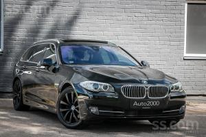 Black BMW 520 2012 in Tukums, with an engine capacity of 2.00 L and mileage of 264 thousand km for 10000 €, photo 3 on AUTOMOTO.COM.LV