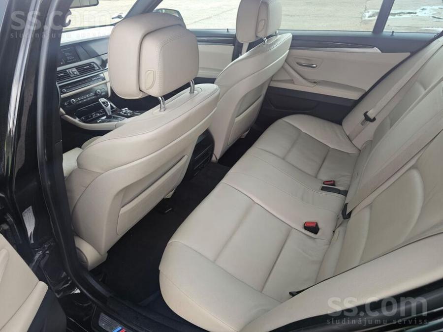 Melns BMW 520 2012 Daugavpils, ar dzinēja tilpumu 2.00 L un nobraukumu 259 tūkst. km par 9900 €, foto 8 vietnē AUTOMOTO.COM.LV