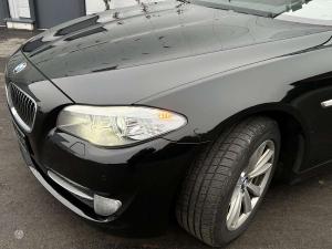 Black BMW 520 2012 in Utena, with an engine capacity of 2.00 L and mileage of 264 thousand km for 7650 €, photo 3 on AUTOMOTO.COM.LV