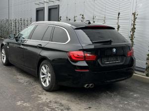 Black BMW 520 2012 in Utena, with an engine capacity of 2.00 L and mileage of 264 thousand km for 7650 €, photo 6 on AUTOMOTO.COM.LV