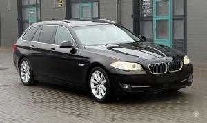 Black BMW 520 2012 in Vilnius, with an engine capacity of 2.00 L and mileage of 250 thousand km for 9000 €, photo 2 on AUTOMOTO.COM.LV