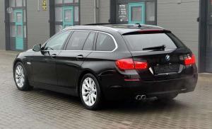 Black BMW 520 2012 in Vilnius, with an engine capacity of 2.00 L and mileage of 250 thousand km for 9000 €, photo 3 on AUTOMOTO.COM.LV