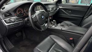 Black BMW 520 2012 in Vilnius, with an engine capacity of 2.00 L and mileage of 250 thousand km for 9000 €, photo 7 on AUTOMOTO.COM.LV