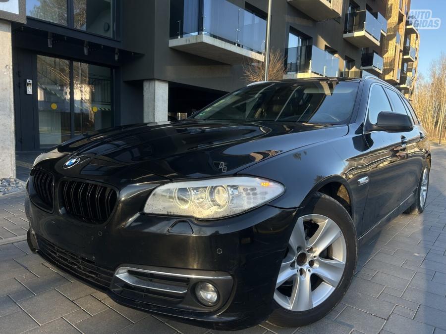 Black BMW 520 2012 in Kaunas, with an engine capacity of 2.00 L and mileage of 400 thousand km for 5500 €, photo 1 on AUTOMOTO.COM.LV