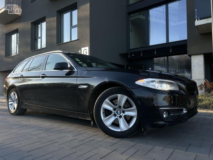 Black BMW 520 2012 in Kaunas, with an engine capacity of 2.00 L and mileage of 400 thousand km for 5500 €, photo 3 on AUTOMOTO.COM.LV