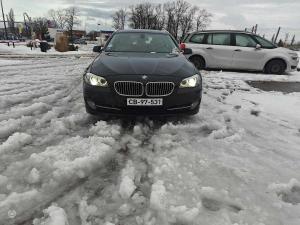 Black BMW 520 2012 in Klaipeda, with an engine capacity of 2.00 L and mileage of 282 thousand km for 5990 €, photo 7 on AUTOMOTO.COM.LV