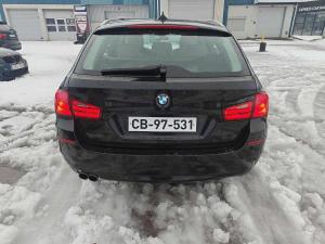 Black BMW 520 2012 in Klaipeda, with an engine capacity of 2.00 L and mileage of 282 thousand km for 5990 €, photo 9 on AUTOMOTO.COM.LV