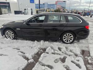 Black BMW 520 2012 in Klaipeda, with an engine capacity of 2.00 L and mileage of 282 thousand km for 5990 €, photo 10 on AUTOMOTO.COM.LV