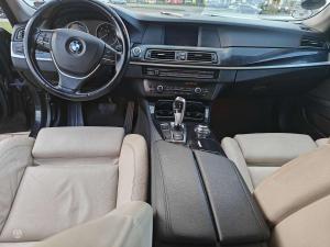 Black BMW 520 2012 in Klaipeda, with an engine capacity of 2.00 L and mileage of 282 thousand km for 5990 €, photo 15 on AUTOMOTO.COM.LV