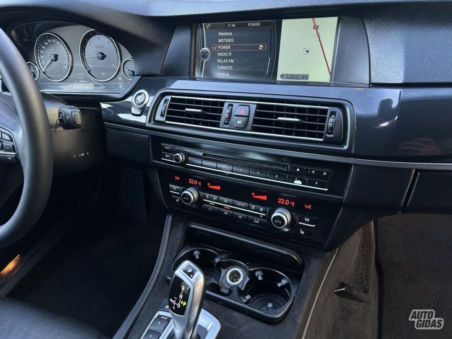 Melns BMW 520 2012 Kauņa, ar dzinēja tilpumu 2.00 L un nobraukumu 400 tūkst. km par 5000 €, foto 18 vietnē AUTOMOTO.COM.LV