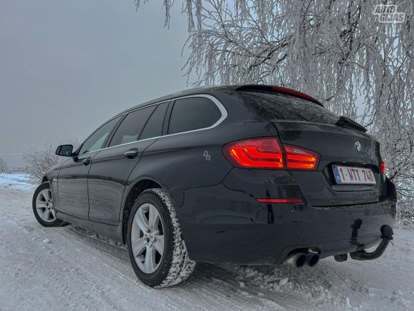 Melns BMW 520 2012 Kauņa, ar dzinēja tilpumu 2.00 L un nobraukumu 338 tūkst. km par 5650 €, foto 4 vietnē AUTOMOTO.COM.LV