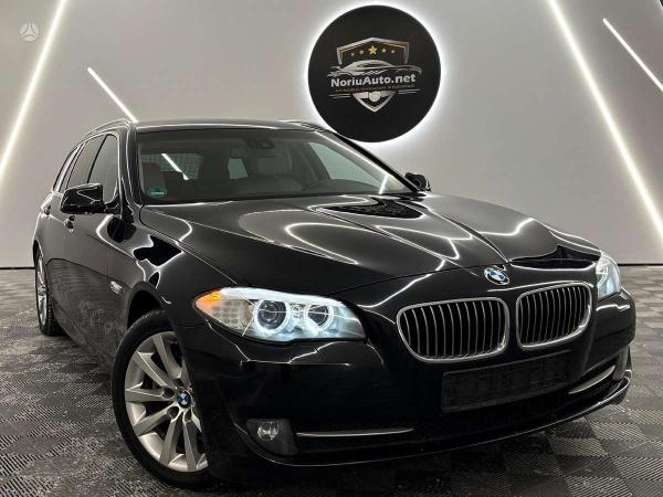 Melns BMW 520 2012 Marijampole, ar dzinēja tilpumu 2.00 L un nobraukumu 330 tūkst. km par 7999 €, foto 1 vietnē AUTOMOTO.COM.LV