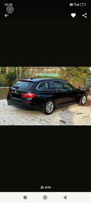 Melns BMW 520 2012 Marijampole, ar dzinēja tilpumu 2.00 L un nobraukumu 352 tūkst. km par 4800 €, foto 6 vietnē AUTOMOTO.COM.LV