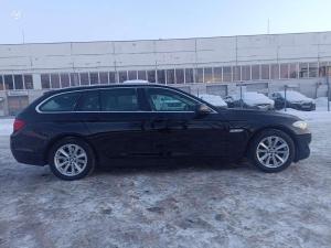 Black BMW 520 2012 in Panevezys, with an engine capacity of 2.00 L and mileage of 270 thousand km for 7600 €, photo 3 on AUTOMOTO.COM.LV