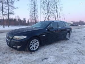 Black BMW 520 2012 in Panevezys, with an engine capacity of 2.00 L and mileage of 270 thousand km for 7600 €, photo 6 on AUTOMOTO.COM.LV