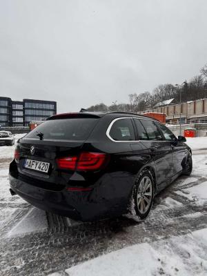 Black BMW 520 2012 in Kaunas, with an engine capacity of 2.00 L and mileage of 270 thousand km for 7800 €, photo 6 on AUTOMOTO.COM.LV