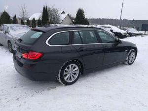 Black BMW 520 2012 in Taurage, with an engine capacity of 2.00 L and mileage of 185 thousand km for 7300 €, photo 5 on AUTOMOTO.COM.LV