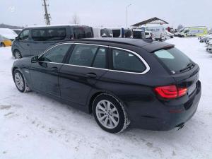 Black BMW 520 2012 in Taurage, with an engine capacity of 2.00 L and mileage of 185 thousand km for 7300 €, photo 8 on AUTOMOTO.COM.LV