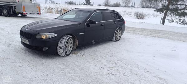 Melns BMW 520 2012 Viļņa, ar dzinēja tilpumu 2.00 L un nobraukumu 274 tūkst. km par 6400 €, foto 1 vietnē AUTOMOTO.COM.LV
