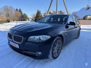 Melns BMW 520 2012 Marijampole, ar dzinēja tilpumu 2.00 L un nobraukumu 300 tūkst. km par 5199 €, foto  vietnē AUTOMOTO.COM.LV