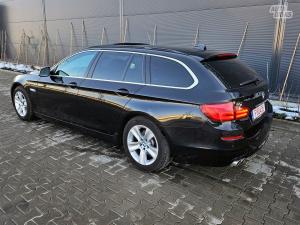Melns BMW 520 2012 Viļņa, ar dzinēja tilpumu 2.00 L un nobraukumu 243 tūkst. km par 9450 €, foto 4 vietnē AUTOMOTO.COM.LV