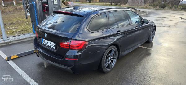 Black BMW 520 2012 in Panevezys, with an engine capacity of 2.00 L and mileage of 347 thousand km for 9200 €, photo 6 on AUTOMOTO.COM.LV