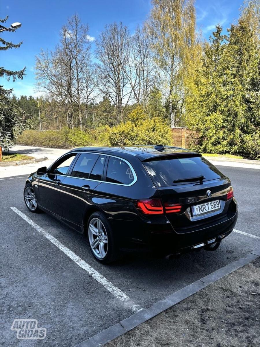Black BMW 520 2012 in Alytus, with an engine capacity of 2.00 L and mileage of 342 thousand km for 8000 €, photo 4 on AUTOMOTO.COM.LV