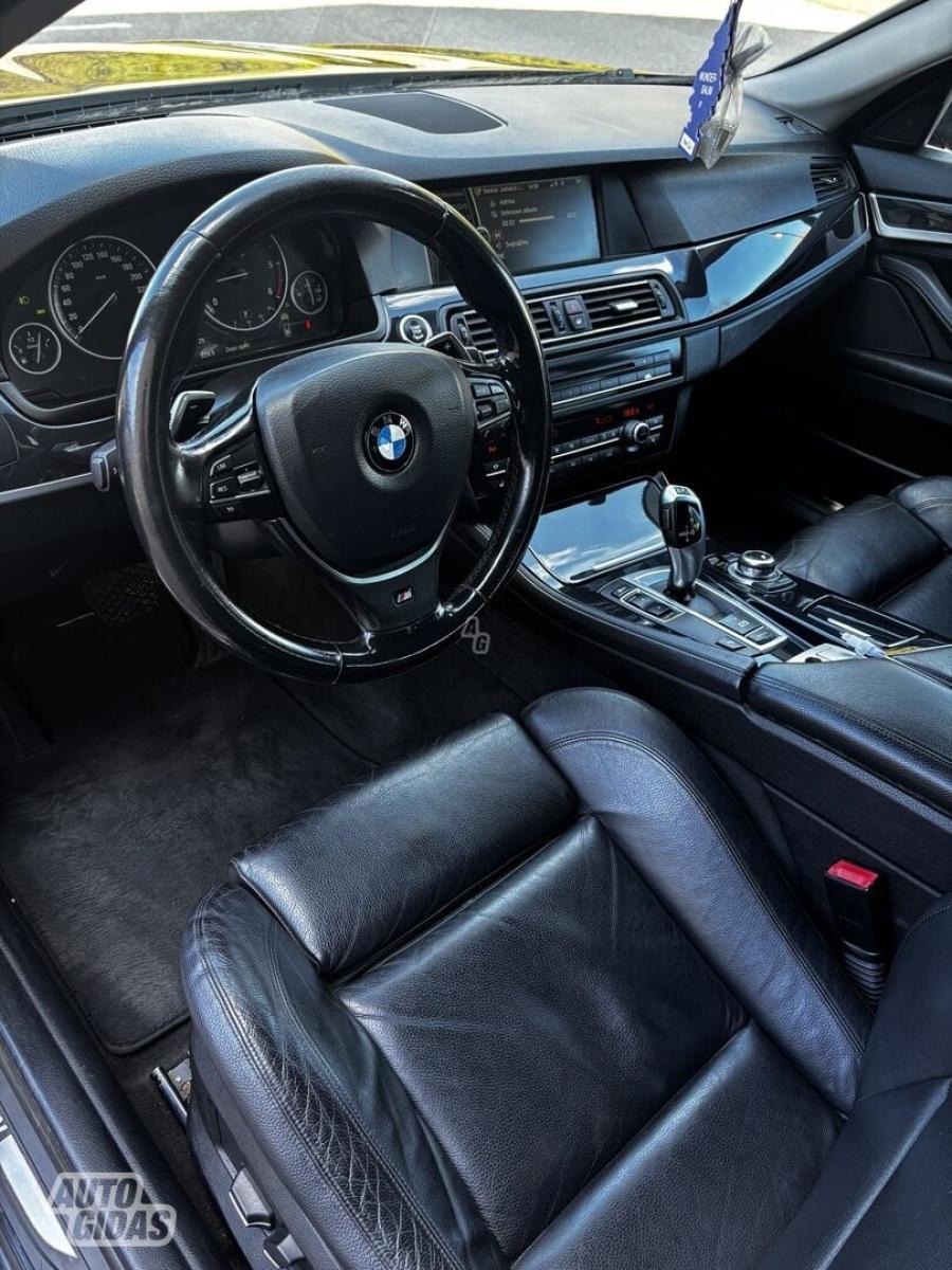Black BMW 520 2012 in Alytus, with an engine capacity of 2.00 L and mileage of 342 thousand km for 8000 €, photo 13 on AUTOMOTO.COM.LV