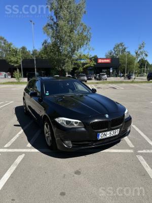 Melns BMW 520 2012 Rīga, ar dzinēja tilpumu 2.00 L un nobraukumu 344 tūkst. km par 6850 €, foto 3 vietnē AUTOMOTO.COM.LV