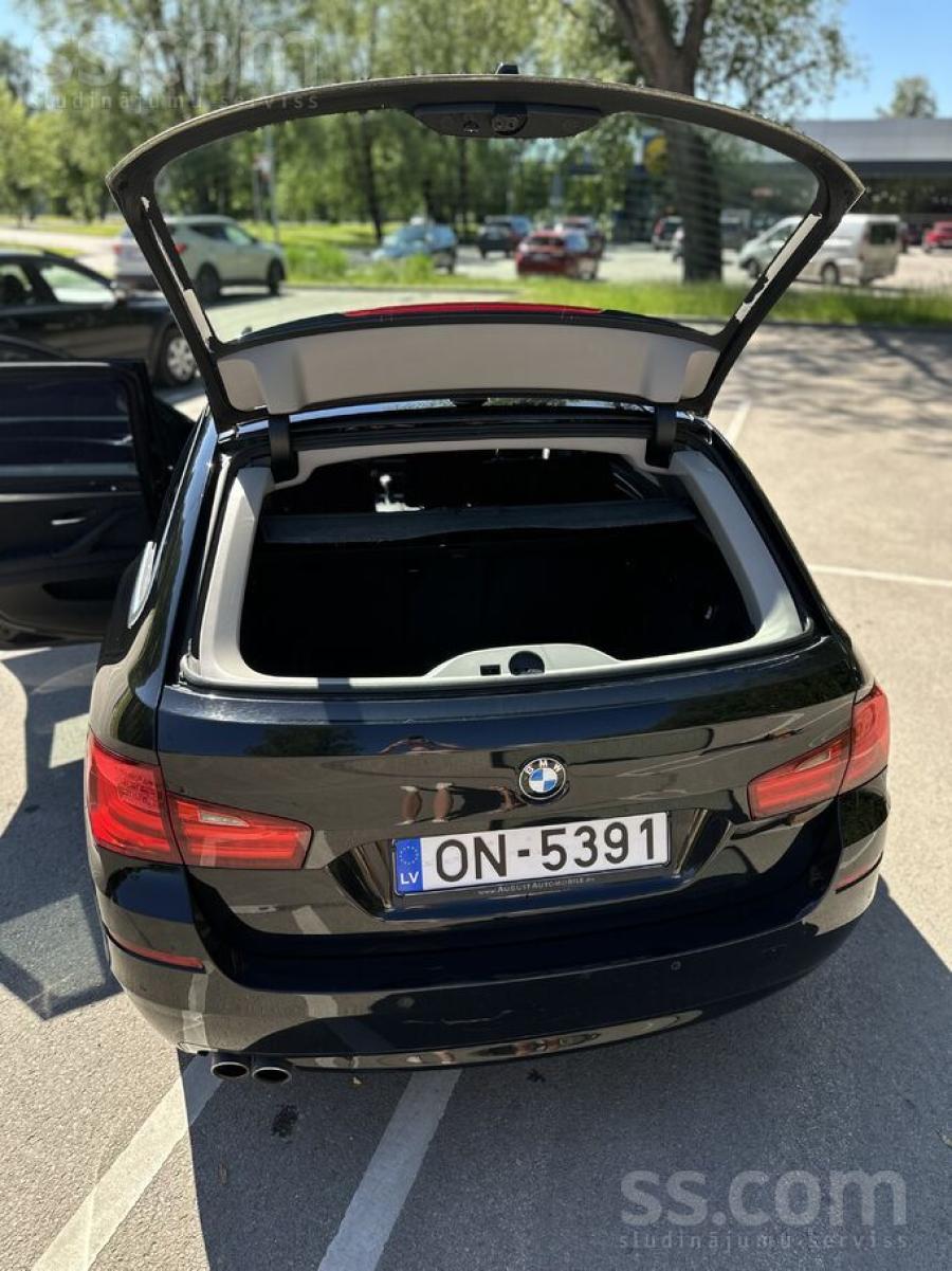 Melns BMW 520 2012 Rīga, ar dzinēja tilpumu 2.00 L un nobraukumu 344 tūkst. km par 6850 €, foto 9 vietnē AUTOMOTO.COM.LV