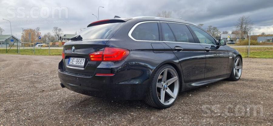 Melns BMW 520 2012 Daugavpils, ar dzinēja tilpumu 2.00 L un nobraukumu 272 tūkst. km par 9850 €, foto 6 vietnē AUTOMOTO.COM.LV