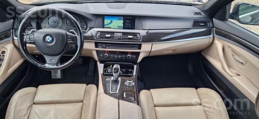 Melns BMW 520 2012 Daugavpils, ar dzinēja tilpumu 2.00 L un nobraukumu 272 tūkst. km par 9850 €, foto 10 vietnē AUTOMOTO.COM.LV