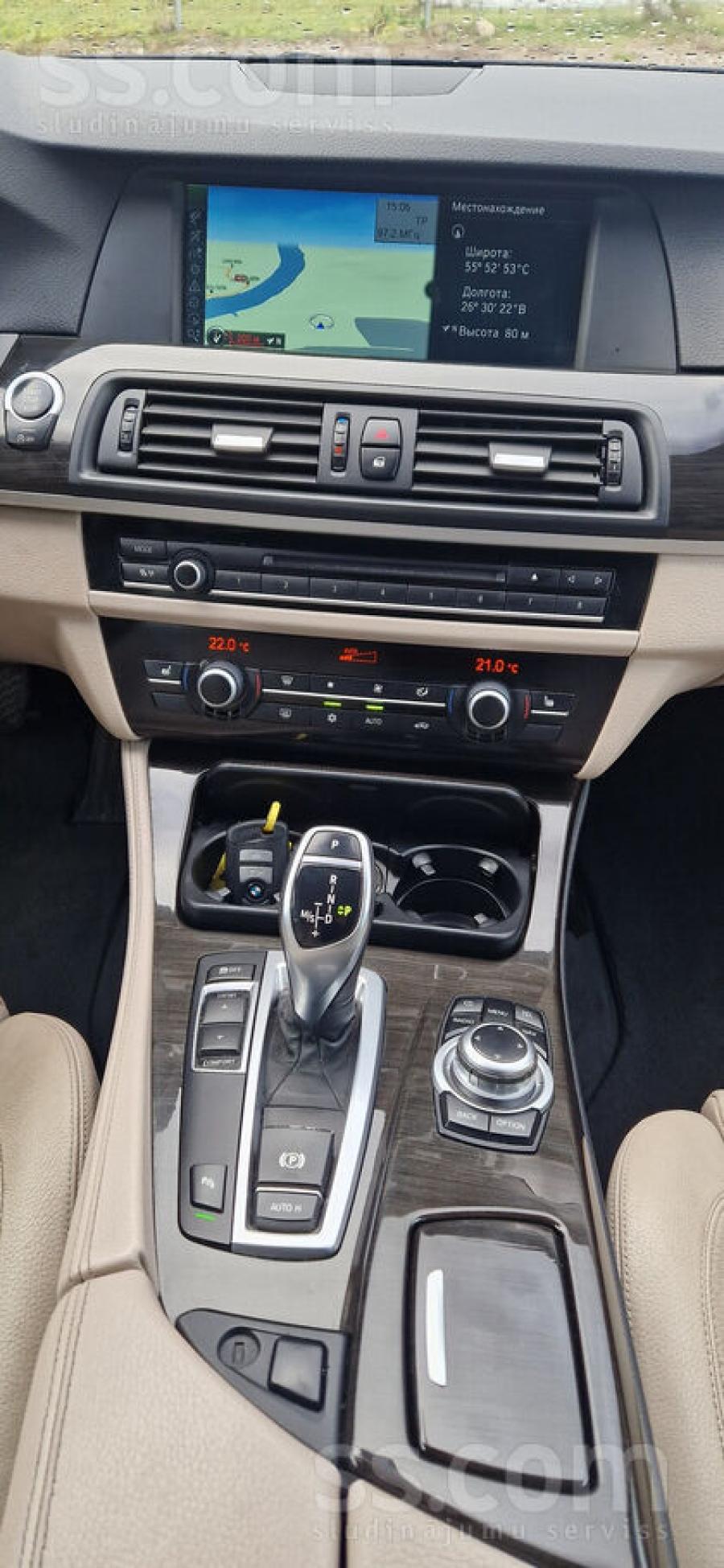 Melns BMW 520 2012 Daugavpils, ar dzinēja tilpumu 2.00 L un nobraukumu 272 tūkst. km par 9850 €, foto 17 vietnē AUTOMOTO.COM.LV